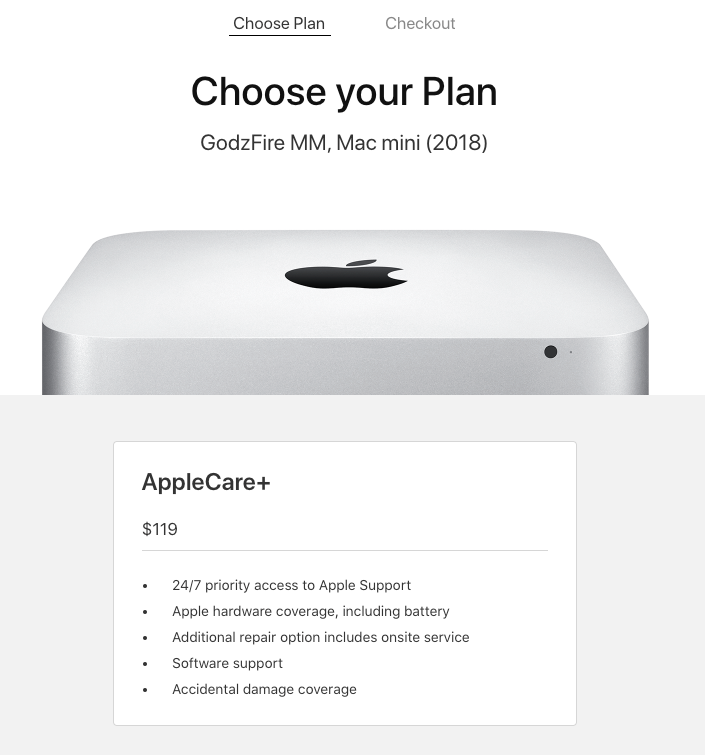 Mac Mini 2018 AppleCare | MacRumors Forums Mac Mini 2018 AppleCare | MacRumors Forums