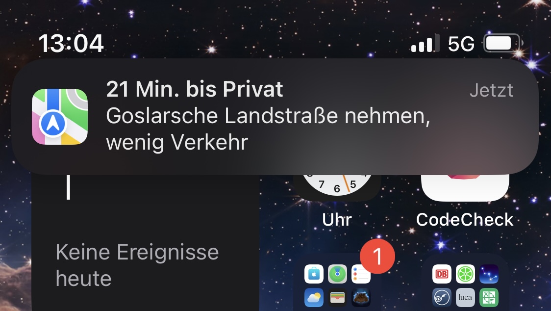 Maps notifications in Lockscreen missing? Please help :) | MacRumors Forums