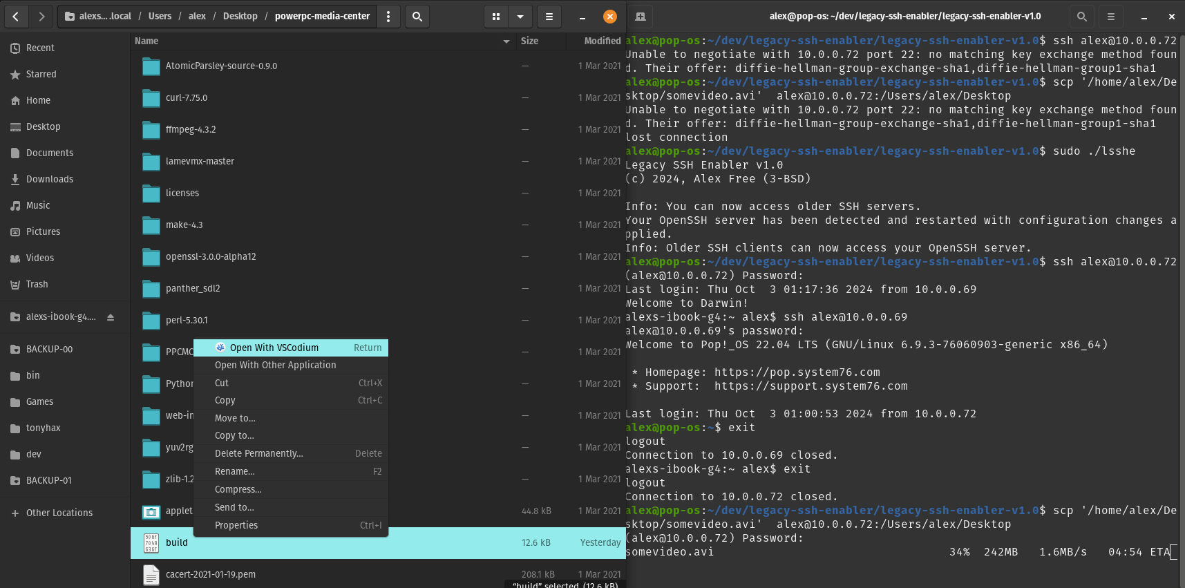 Legacy SSH Enabler - Allow your newer OpenSSH client and server to talk ... Legacy SSH Enabler - Allow your newer OpenSSH client and server to talk ...