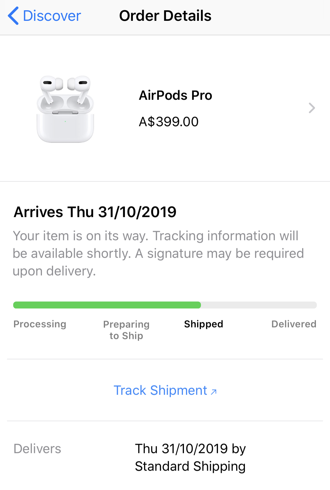 AirPods Pro Order Status | Page 2 | MacRumors Forums