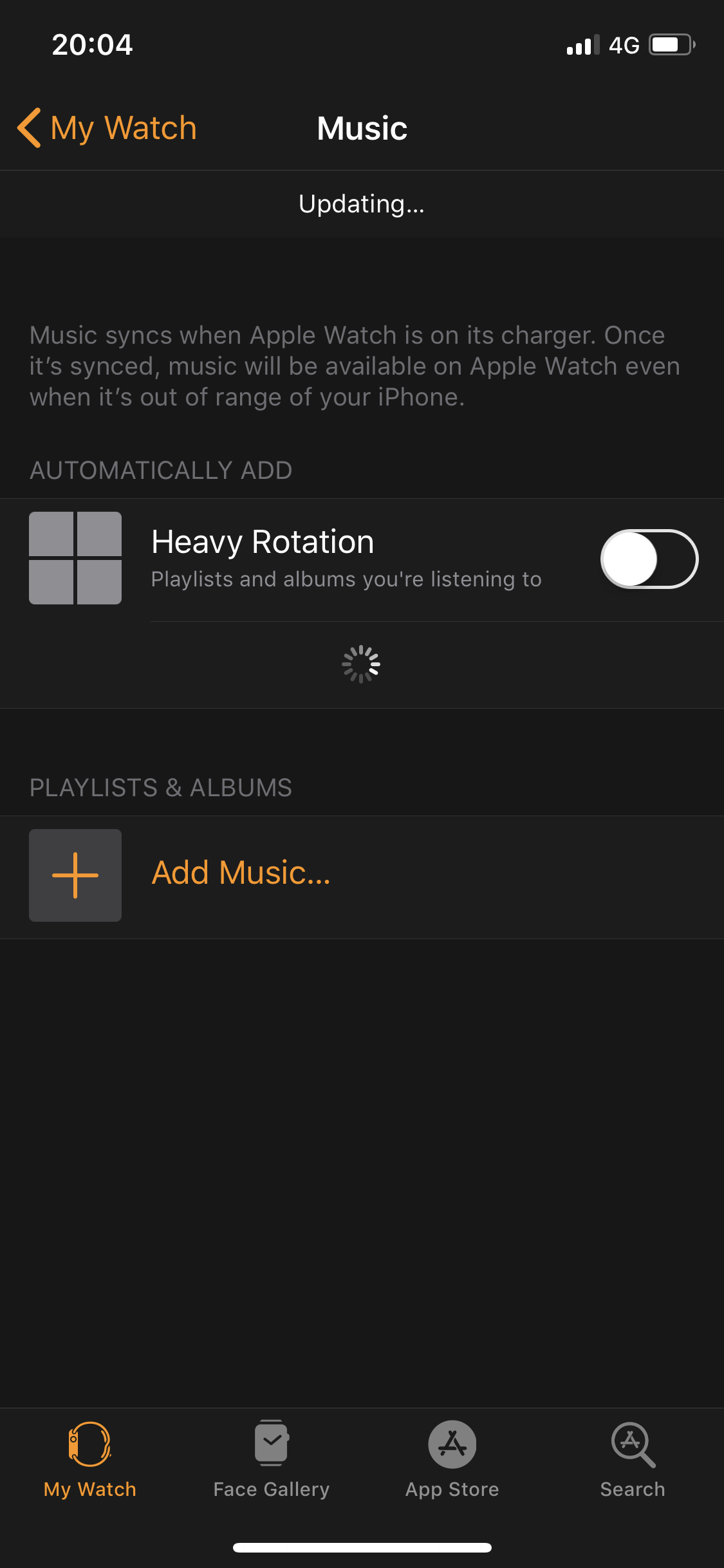 Apple watch - heavy rotation issue | MacRumors Forums Apple watch - heavy rotation issue | MacRumors Forums
