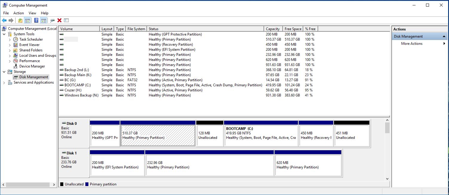 Windows 10 Not Seing Os X Partition Page 2 Macrumors Forums