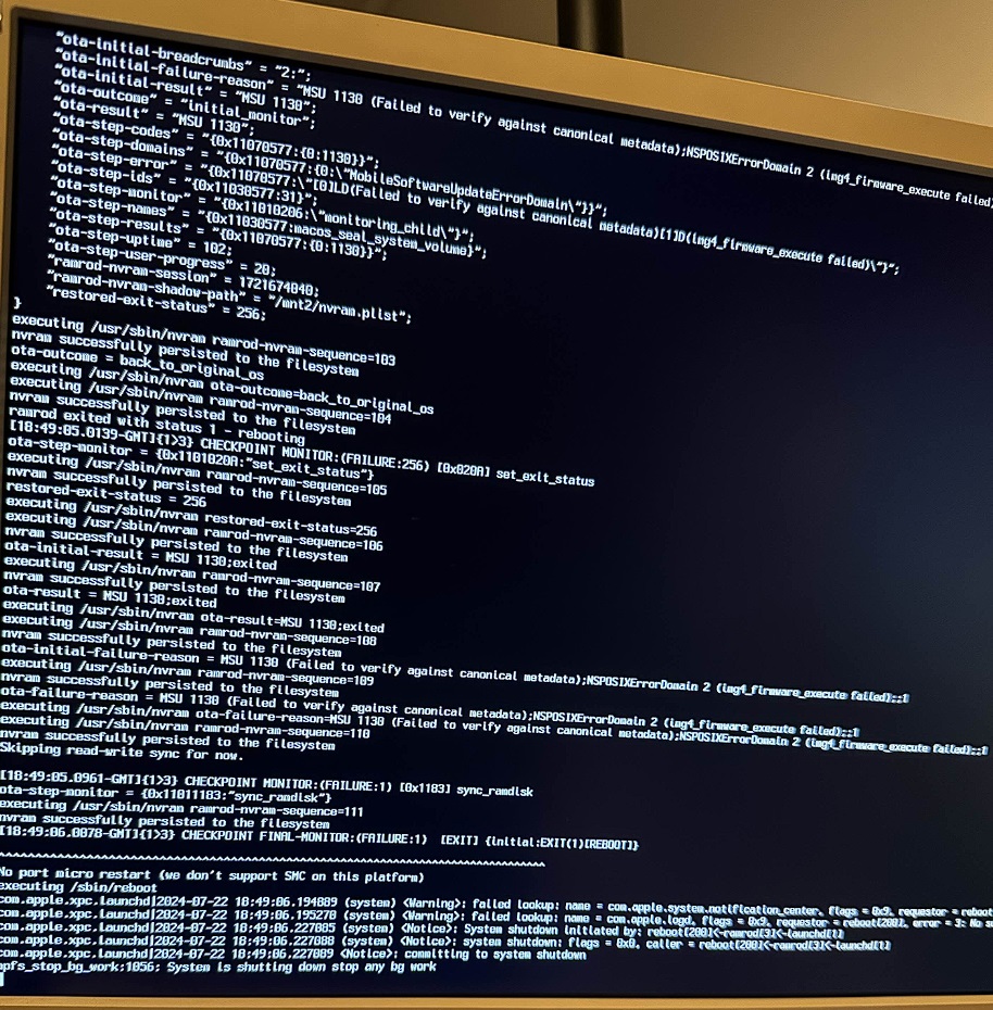 Unable To Install Monterey On My Mac Pro 51 Macrumors Forums