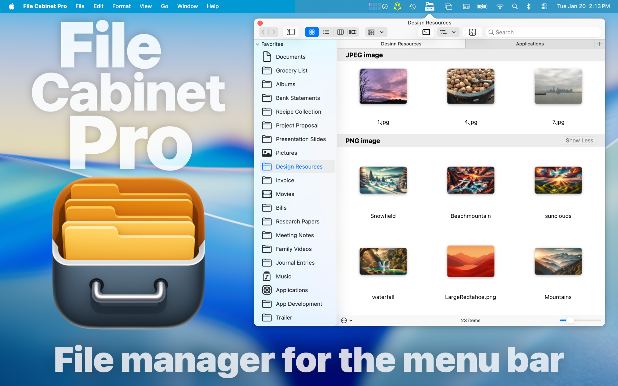 File Cabinet Pro is the File Manager for the macOS Menu Bar | MacRumors ...