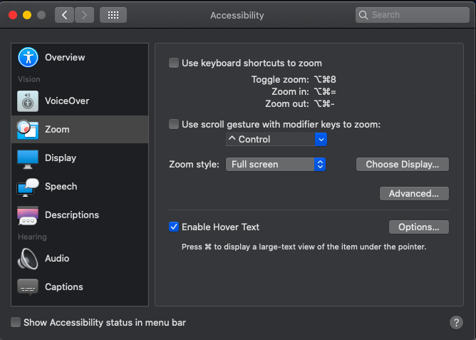 How To Enable Hover Text Macrumors Forums