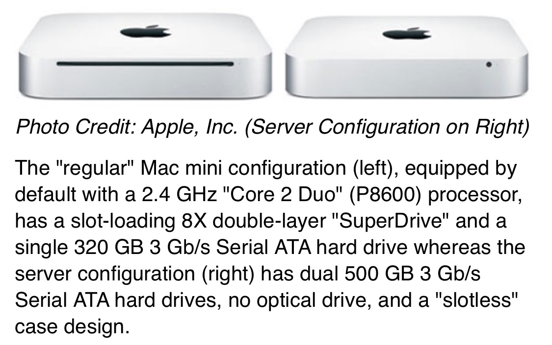 Newest Mac Mini that will run Snow Leopard | MacRumors Forums Newest Mac Mini that will run Snow Leopard | MacRumors Forums