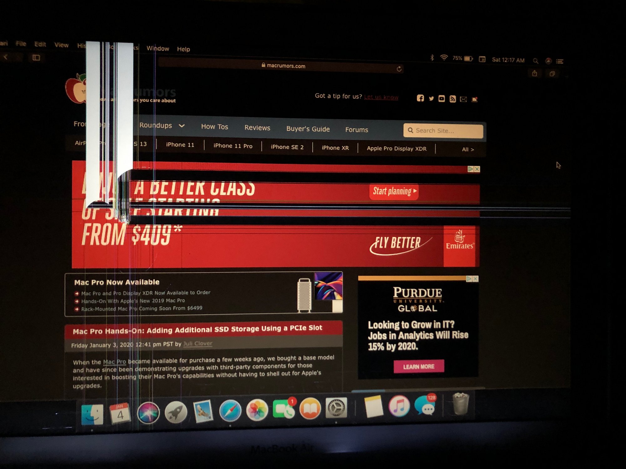 MacBook Air Horizontal And Vertical Lines MacRumors Forums