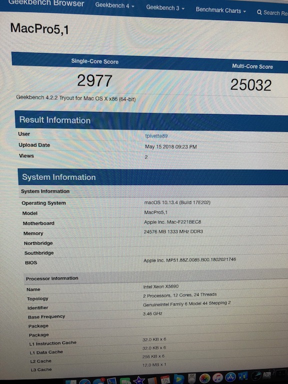 Upgrading Mac Pro 4,1 to 2 x 3.46ghz (X5690) | MacRumors Forums Upgrading Mac Pro 4,1 to 2 x 3.46ghz (X5690) | MacRumors Forums