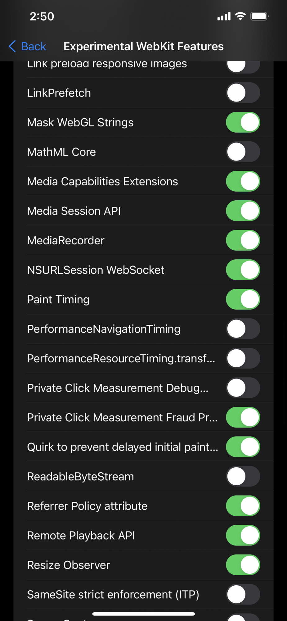 Ios 15b2 :safari experimental feature : defaults | MacRumors Forums Ios 15b2 :safari experimental feature : defaults | MacRumors Forums