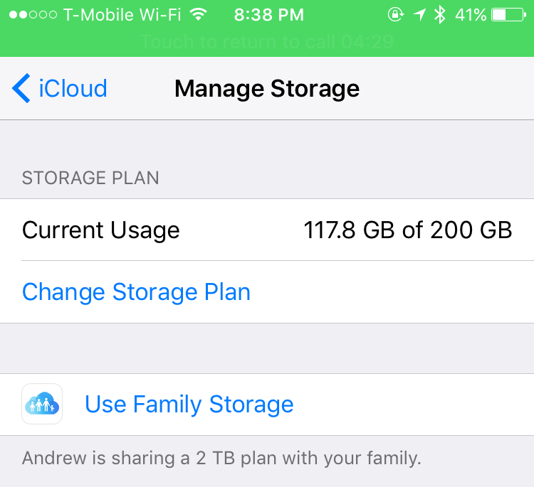 iCloud Storage Family Sharing - does it work now and with current OS? | MacRumors Forums