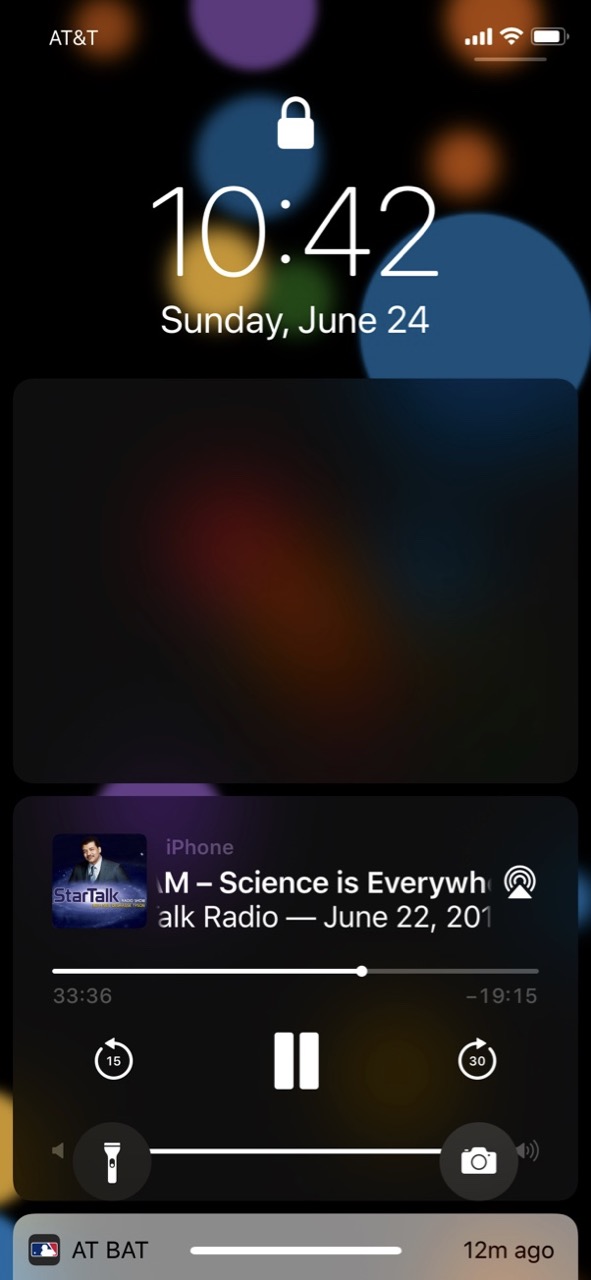 Blank Notifications On Lock Screen MacRumors Forums
