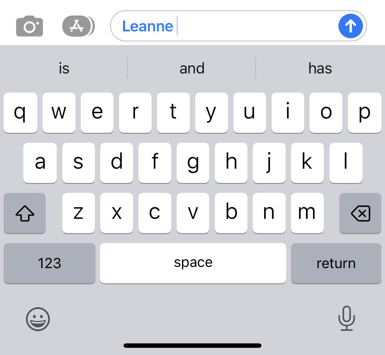 Recipients Name Appears In Blue When Wrote In An IMessage MacRumors 
