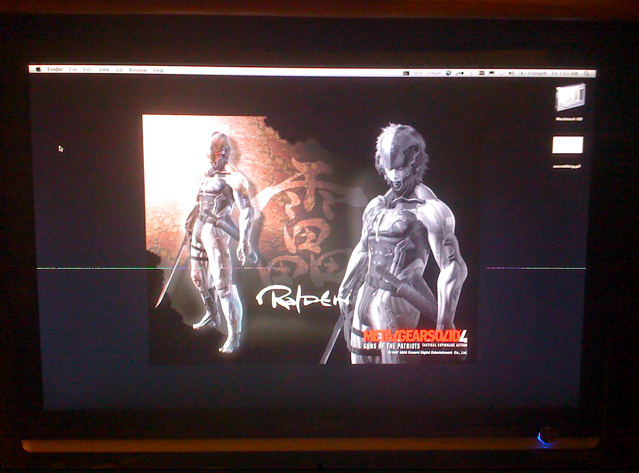 streaks across LCD screen / external monitor | MacRumors Forums