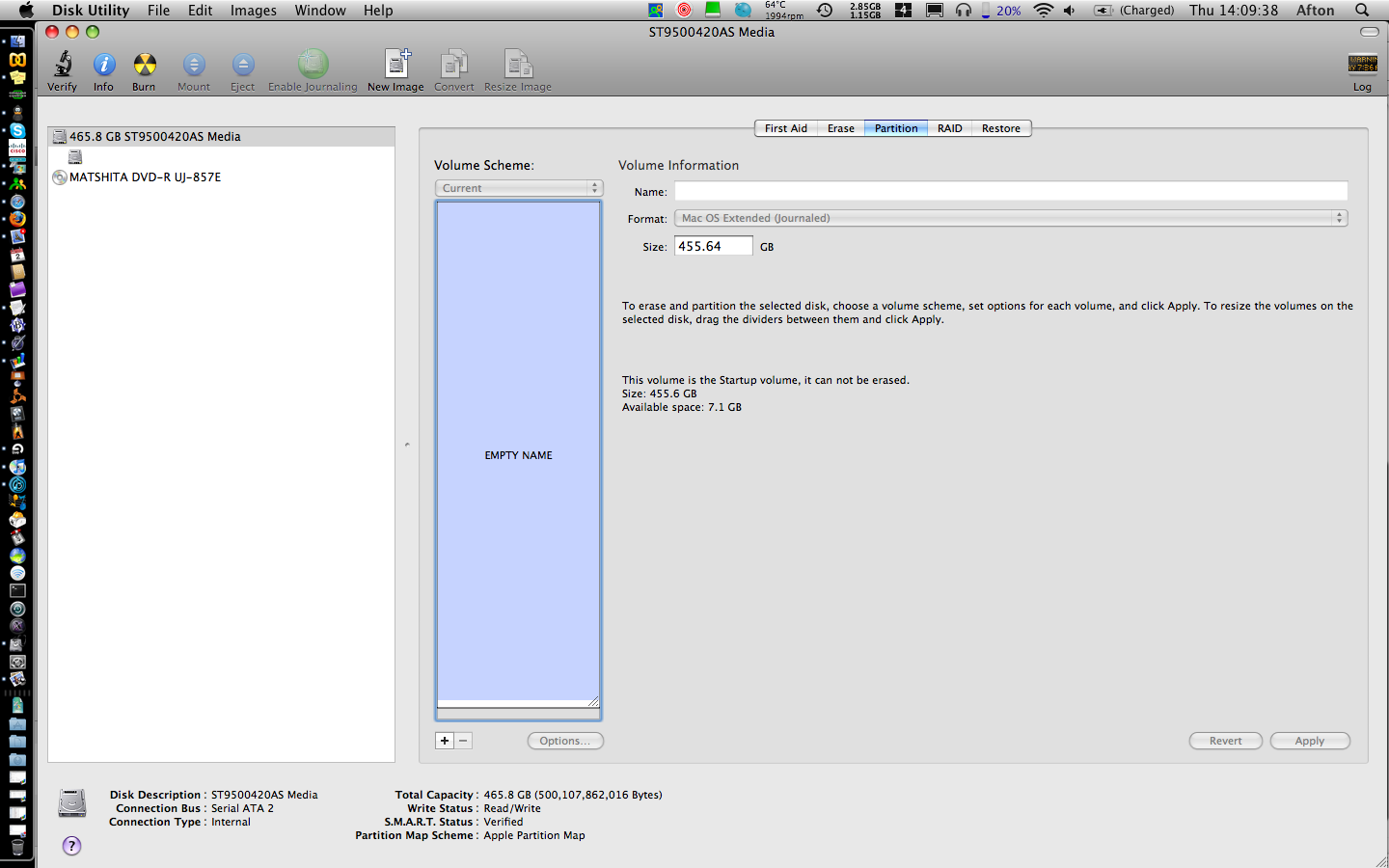 Strange Partition Problem Disk Utility Will Not Let Me Resize Macrumors Forums 