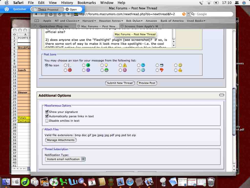 Quicksilver, Plugins, Spotlight | MacRumors Forums