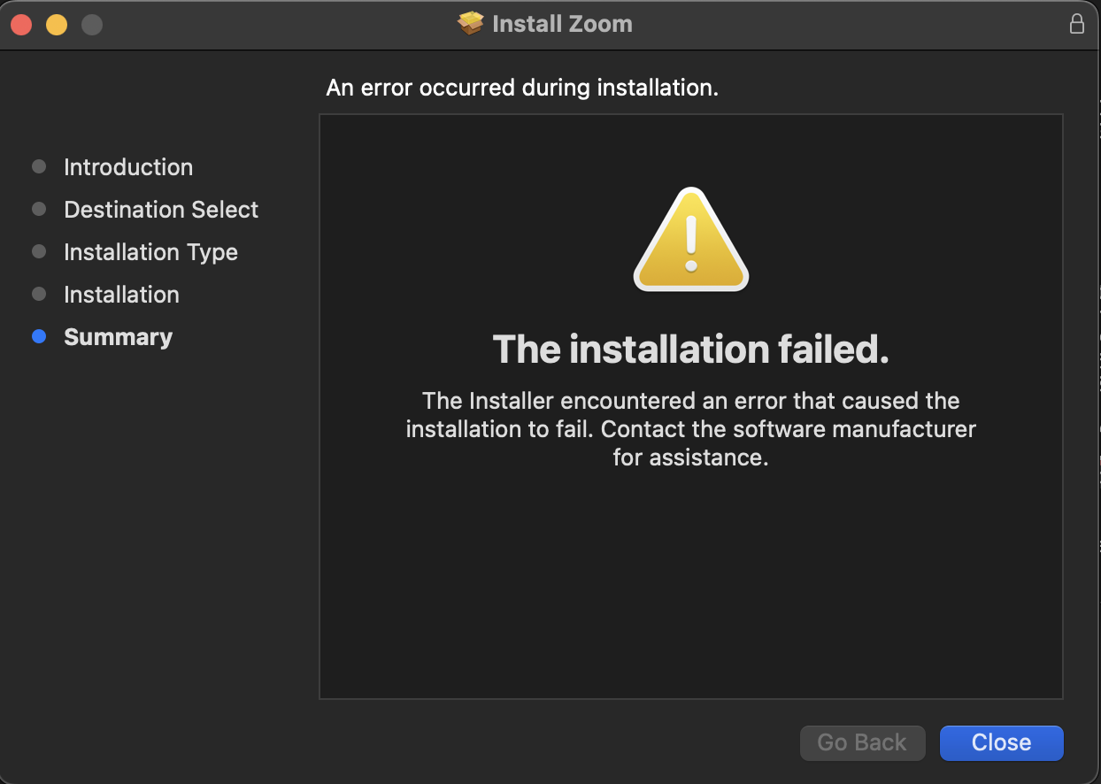 Install With Pkg File Failed MacRumors Forums