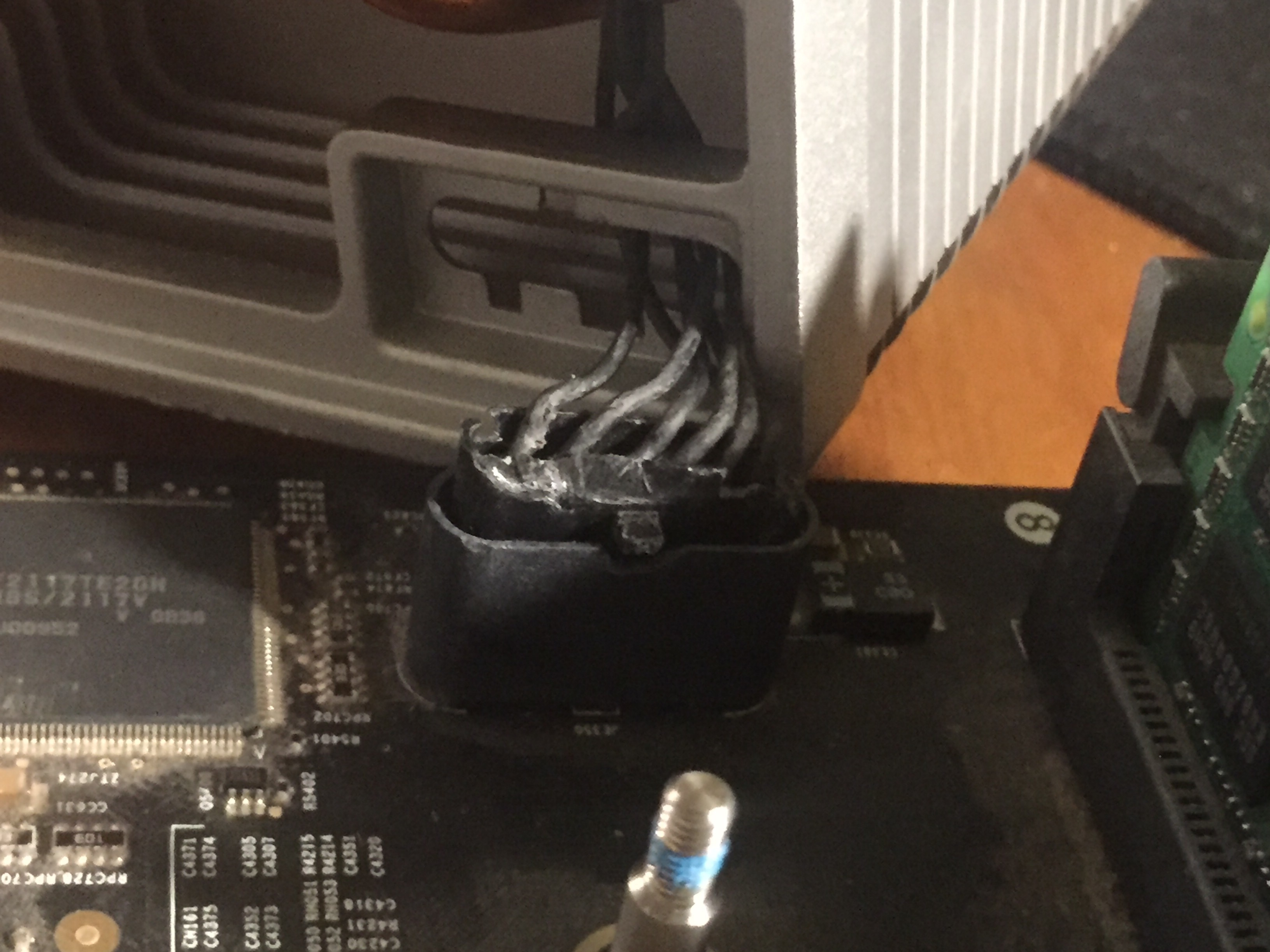 4,1 CPU Upgrade -> Fans racing, CPU B's fan or thermal diode not ...