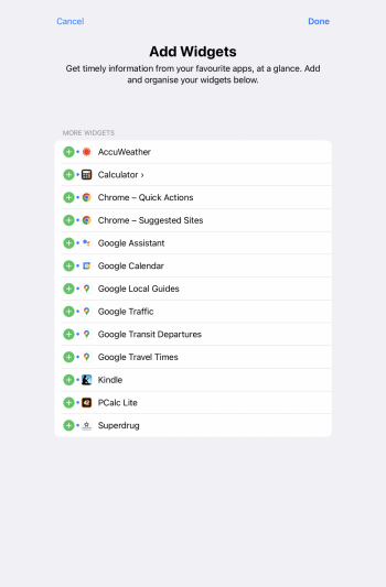 Missing 3rd-party widgets | MacRumors Forums