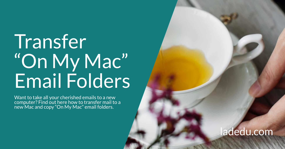 How to move mailbox from one mac to another mac ? | MacRumors Forums