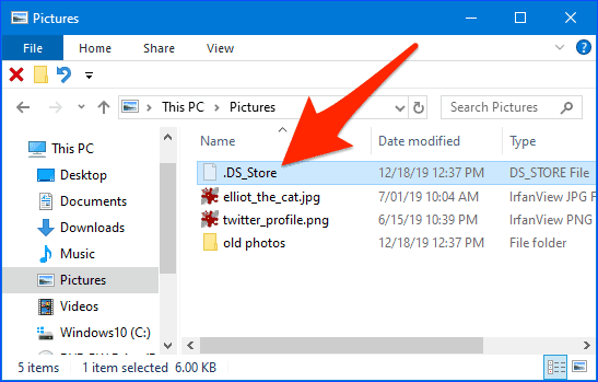 Ds Store Files Not Shown On Network Drives Visible For Windows Users Macrumors Forums