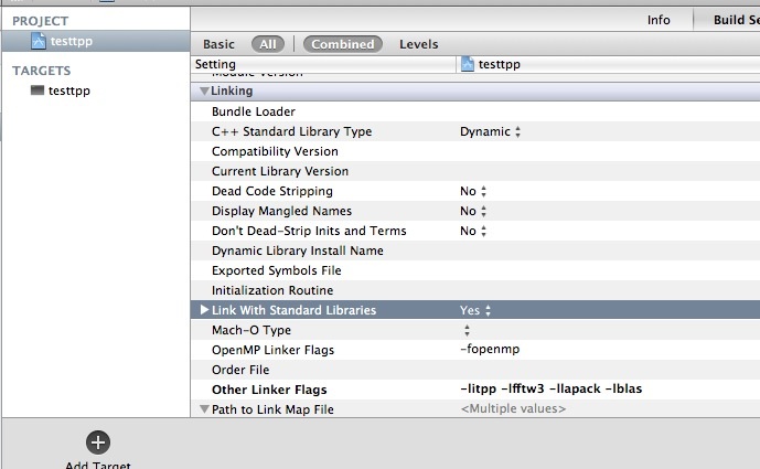 Linking Custom C Libraries In Xcode 3 Macrumors Forums